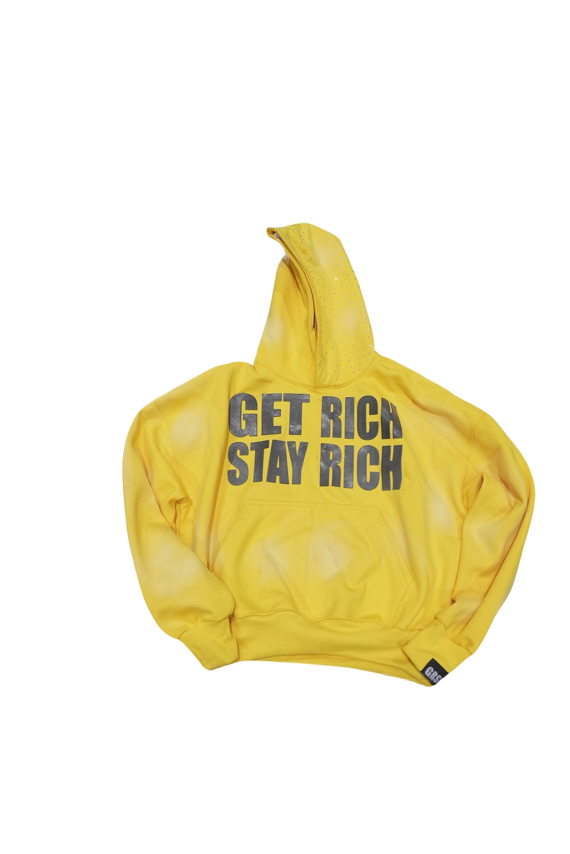 GET RICH STAY RICH YELLOW HOODIE – GRSR
